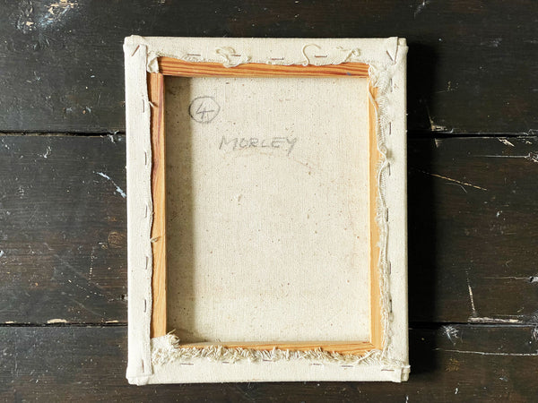 A Small Blue Tone Abstract Artwork by Brian Morley Circa 1980 – Streett ...