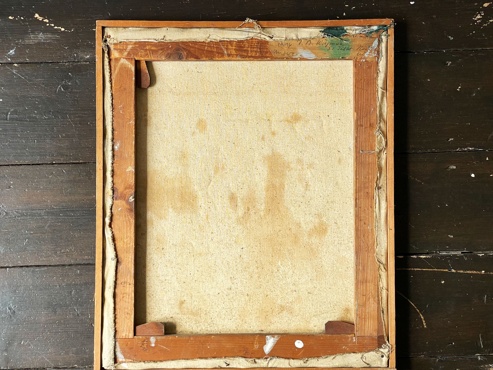 A Textured Abstract Artwork by Brian Morley Circa 1980 – Streett Marburg